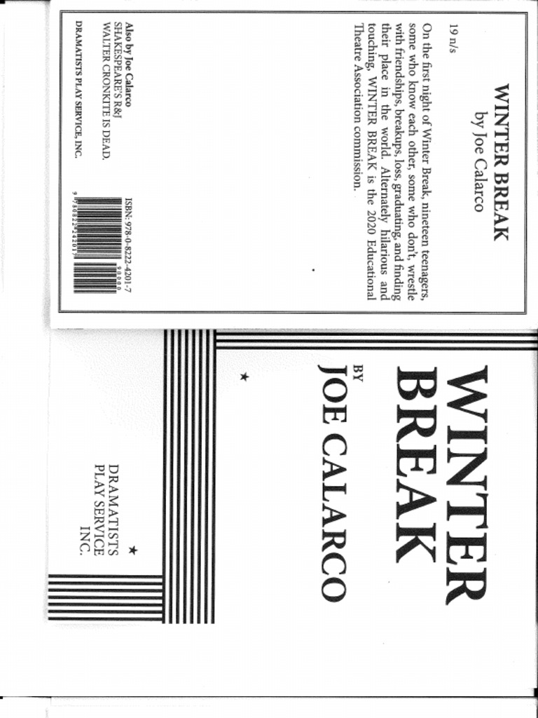 Winter Break by Joe Calarco | PDF