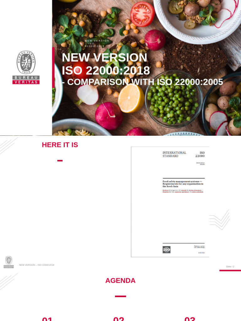 ISO 22000 2018 New Version - What Is New | PDF | Risk | Food Safety