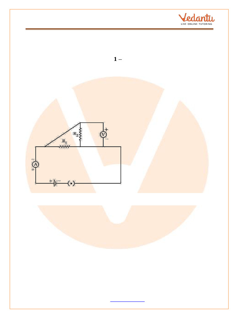 Electricity 1 Mark Questions | PDF | Voltage | Electrical Resistivity ...