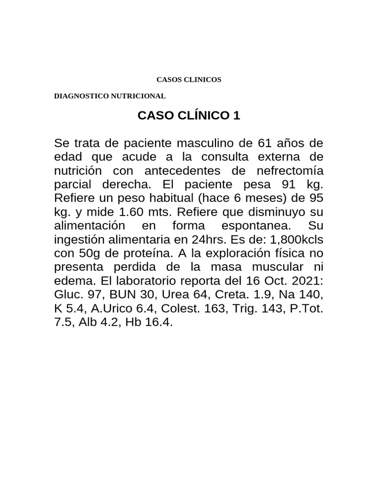 casos clinicos | PDF