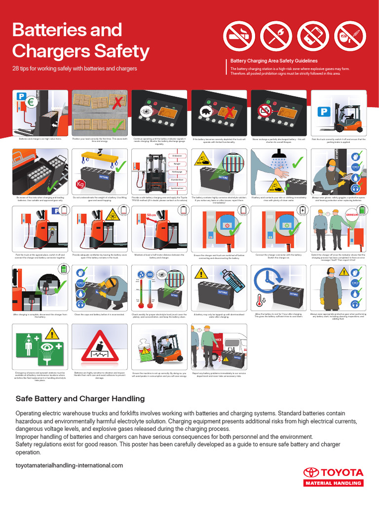 Battery and Charger Safety Guidelines | PDF | Battery Charger | Electricity