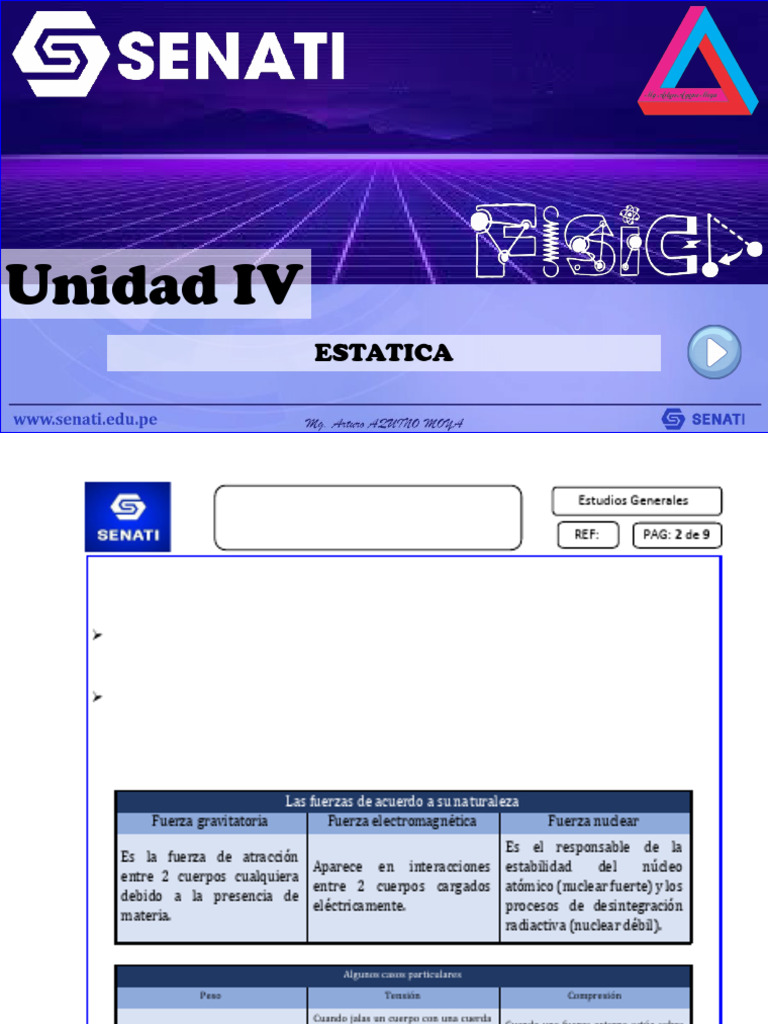 04 Sesión Estatica | PDF | Fuerza | Fricción