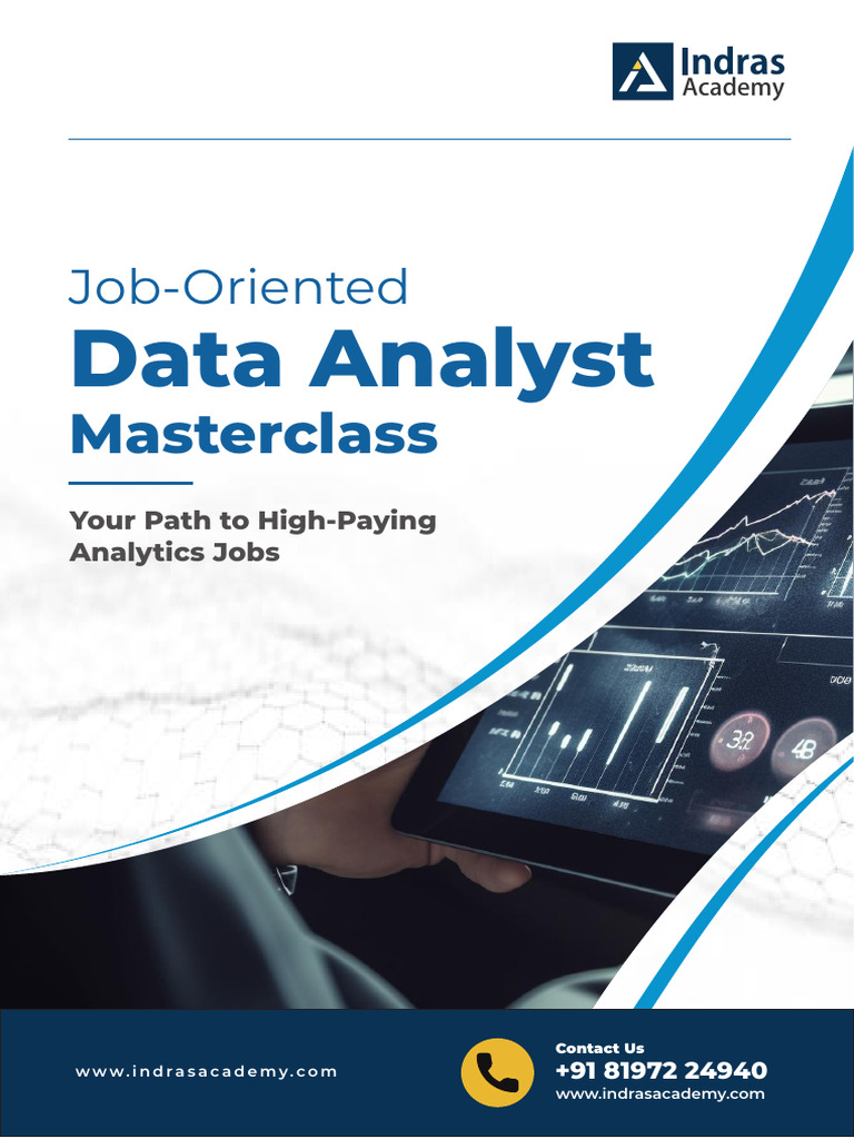 IDA-Data Analyst Brochure | PDF | Regression Analysis | Statistics
