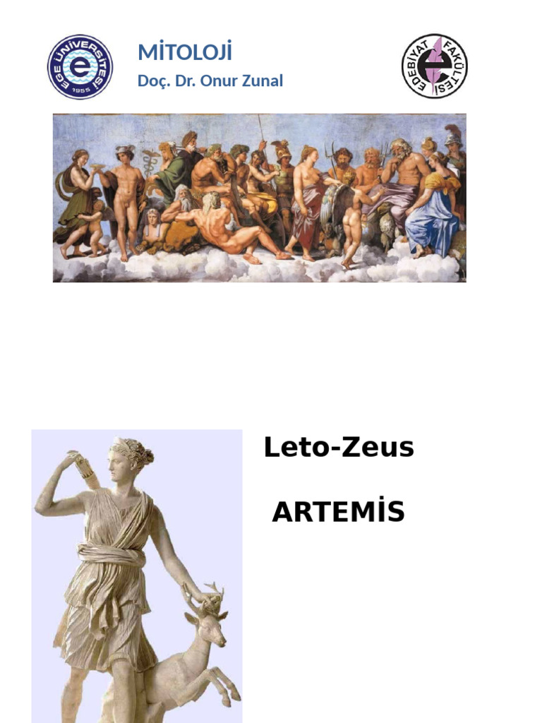 Ders 7 Leto-Artemis | PDF
