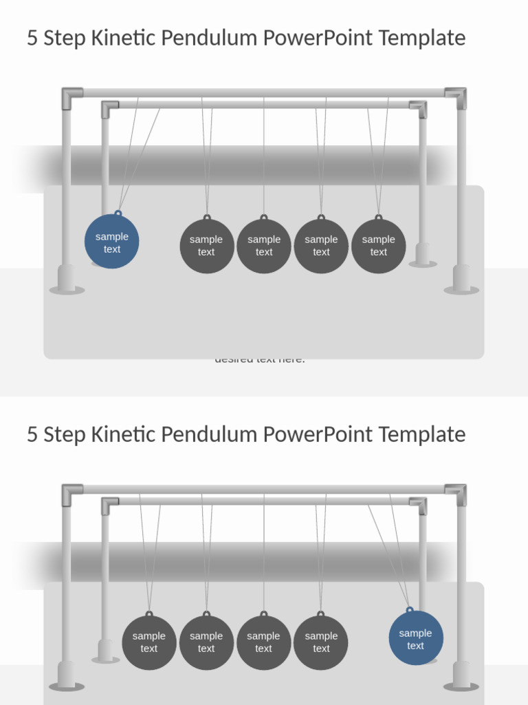FF0116 01 Free Kinetic Pendulum Powerpoint Template 4x3 | PDF