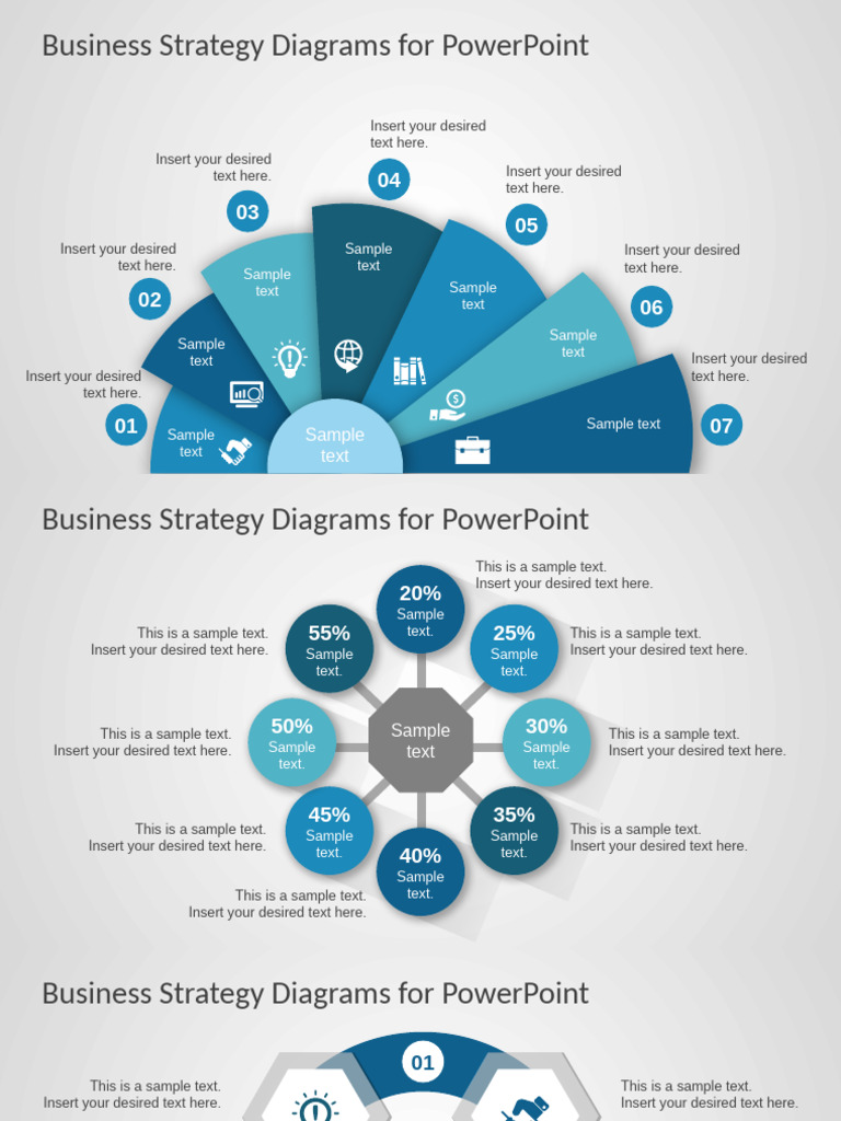PowerPoint Business Strategy Diagrams | PDF