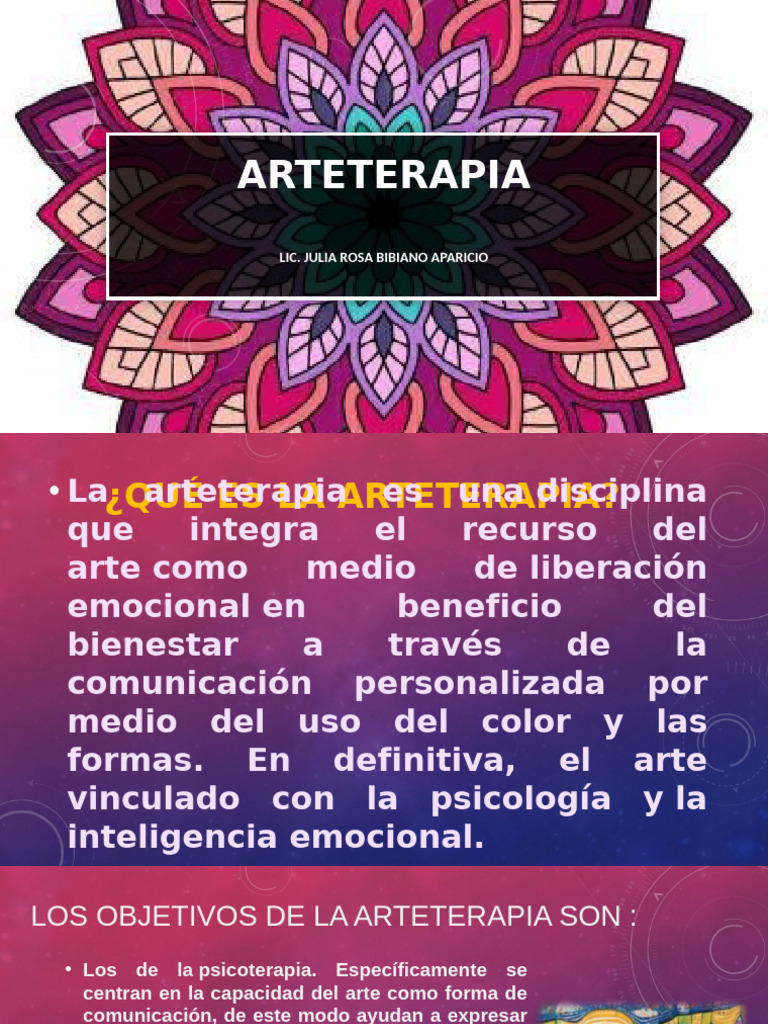 arteTerapia | PDF | Terapia artística | Sicología