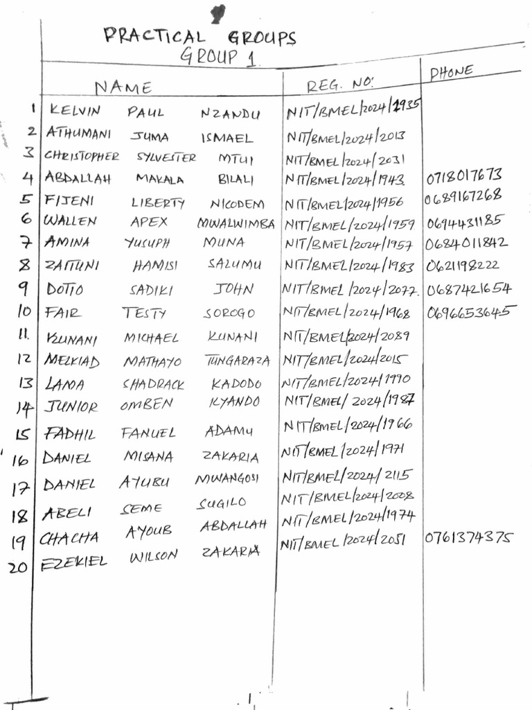 PRACTICAL GROUPS | PDF