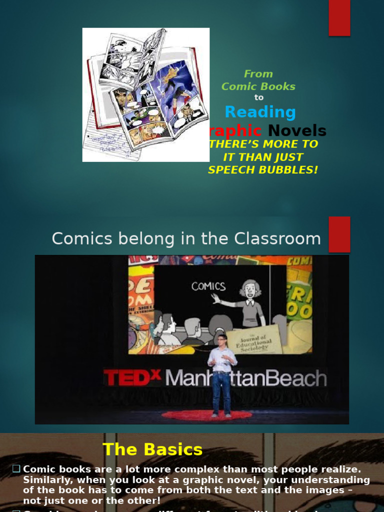 Graphic Novel Features Presentation | PDF | Written Communication ...