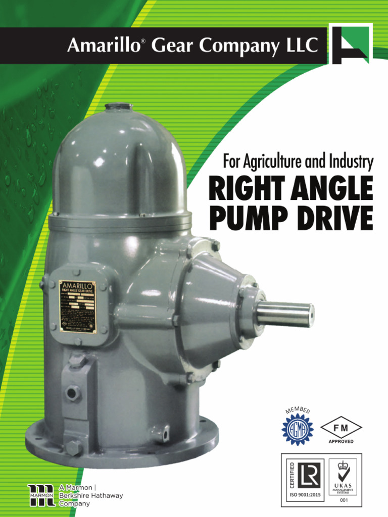 New AG RA Pump Drive | PDF