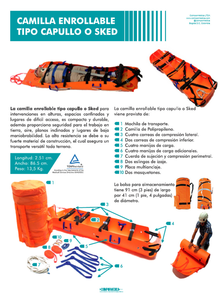 Camilla Enrollable Sked Ficha Tecnica | PDF