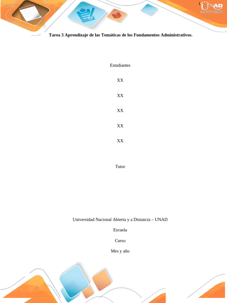 Tarea3 GrupoXX | PDF | Planificación | Business