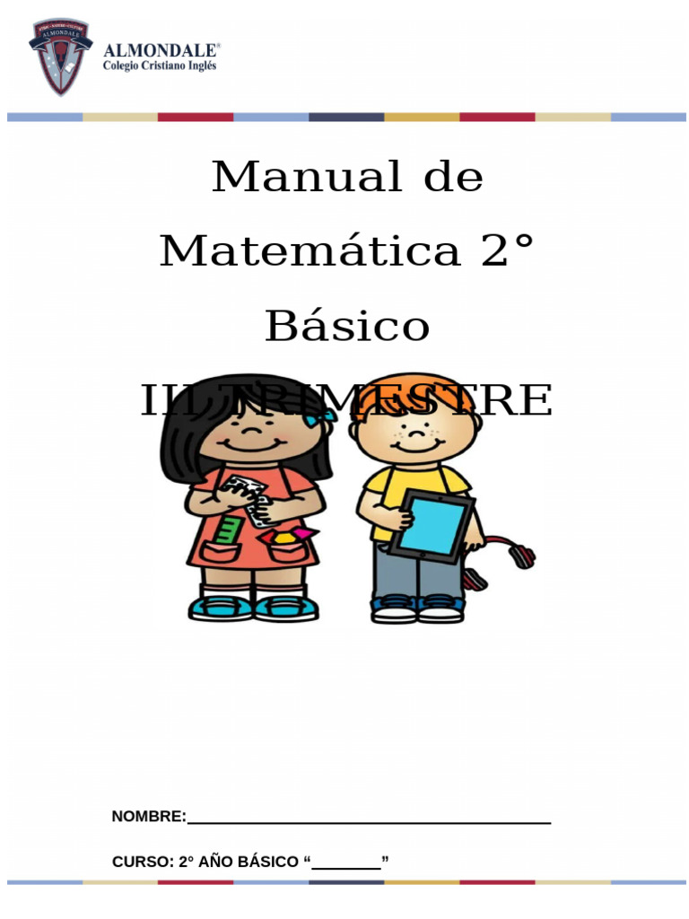Matematica 2° Basico III Trim 2024 | PDF | Multiplicación | Matemáticas
