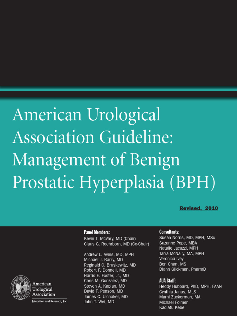 Benign Prostatic | PDF | Urinary Incontinence | Prostate