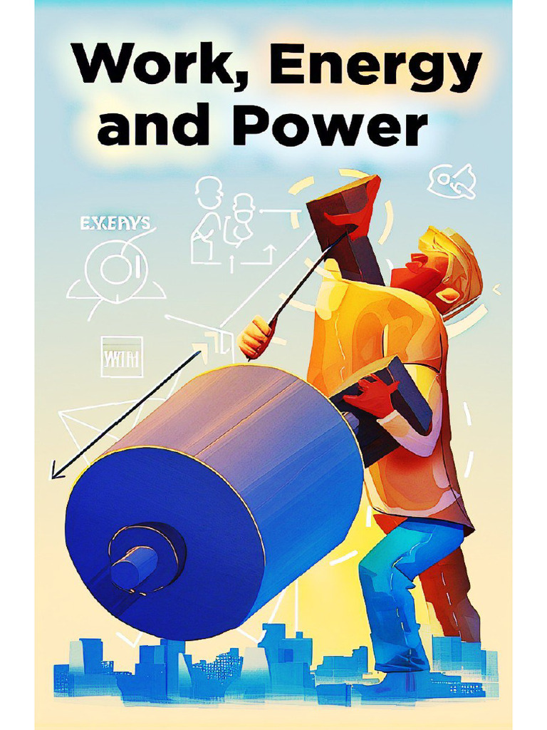 Work Energy and Power Handwritten Short Notes PDF | PDF