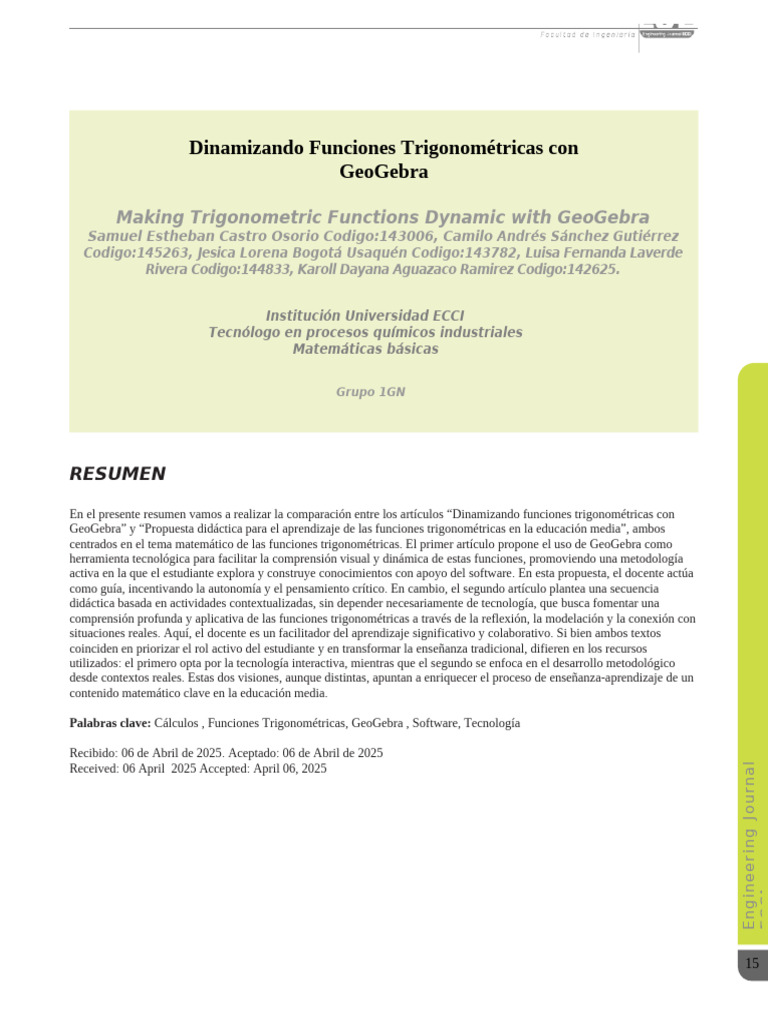 Escrito de matematicas segundo corte formato correcto (1) | PDF ...