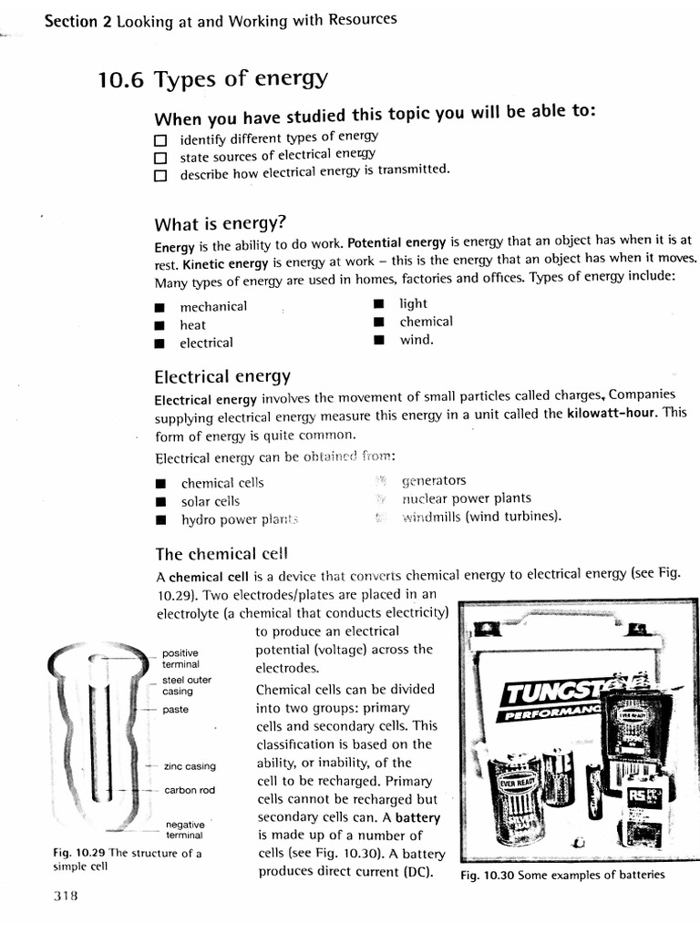 Energy Types And Applications Guide Pdf