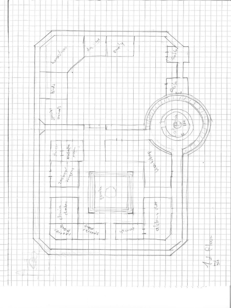 Maps of A Wizard Tower | PDF