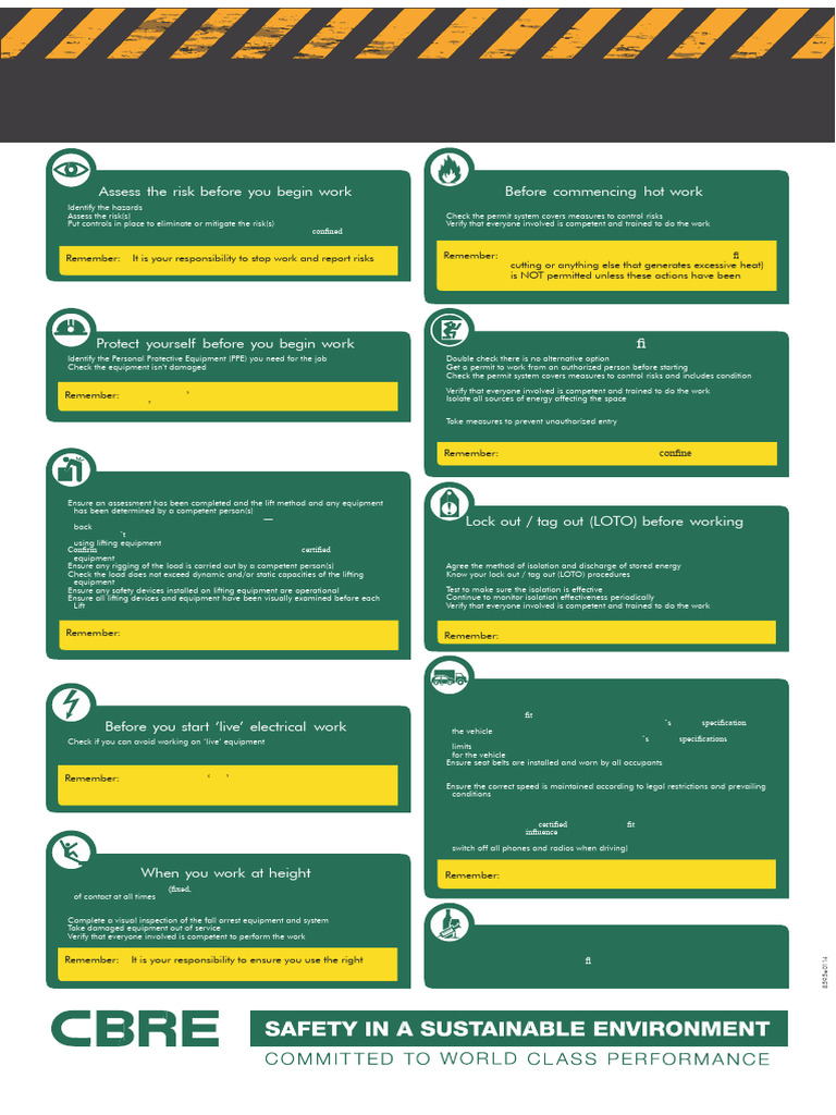 Essential Golden Safety Rules Guide | PDF | Risk | Vehicles
