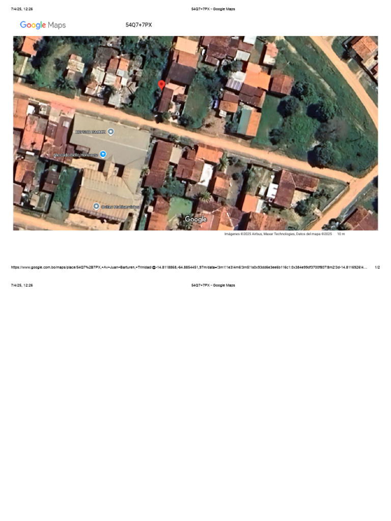 54Q7+7PX - Google Maps | PDF