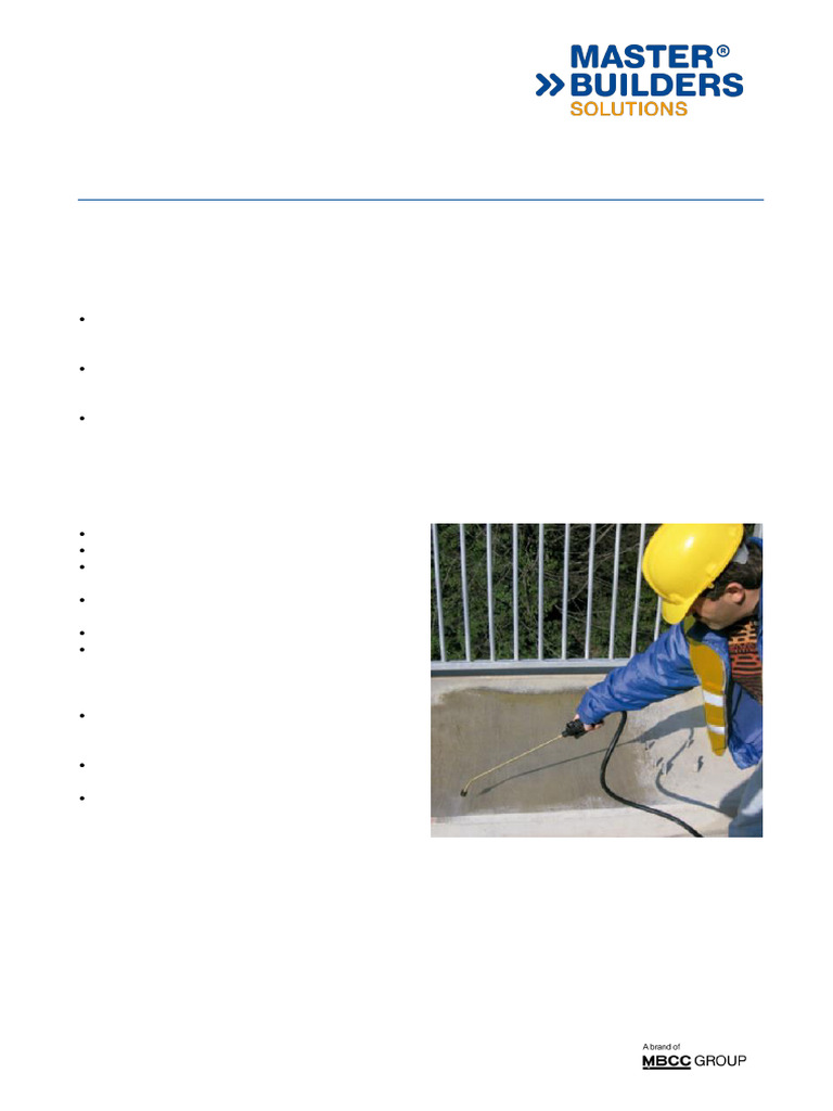 Masterprotect H 305 | PDF | Agua | Materiales