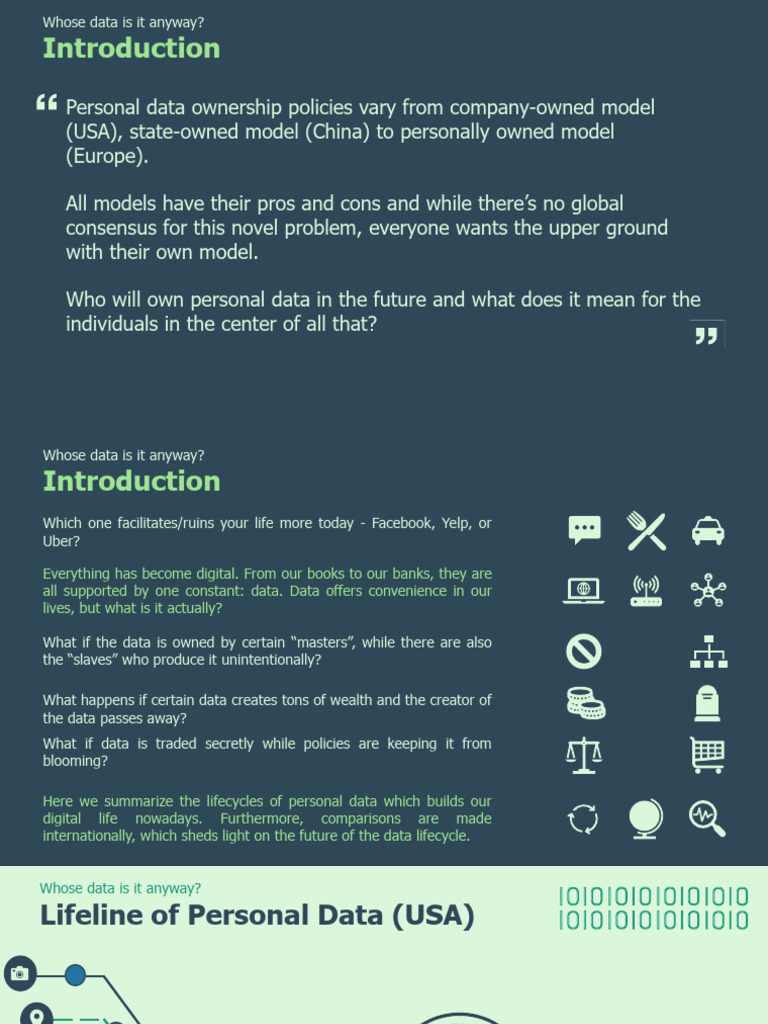 Whose Data Is It Anyway - Report | PDF | Internet Of Things | Privacy