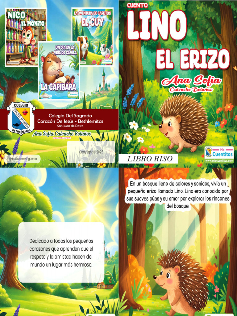 CUENTO ERIZO SOFIA | PDF