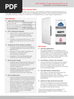Data Sheet RUCKUS® SmartZone 144 (SZ144) - 0d - 0a | PDF | Wireless Lan | Computer Network