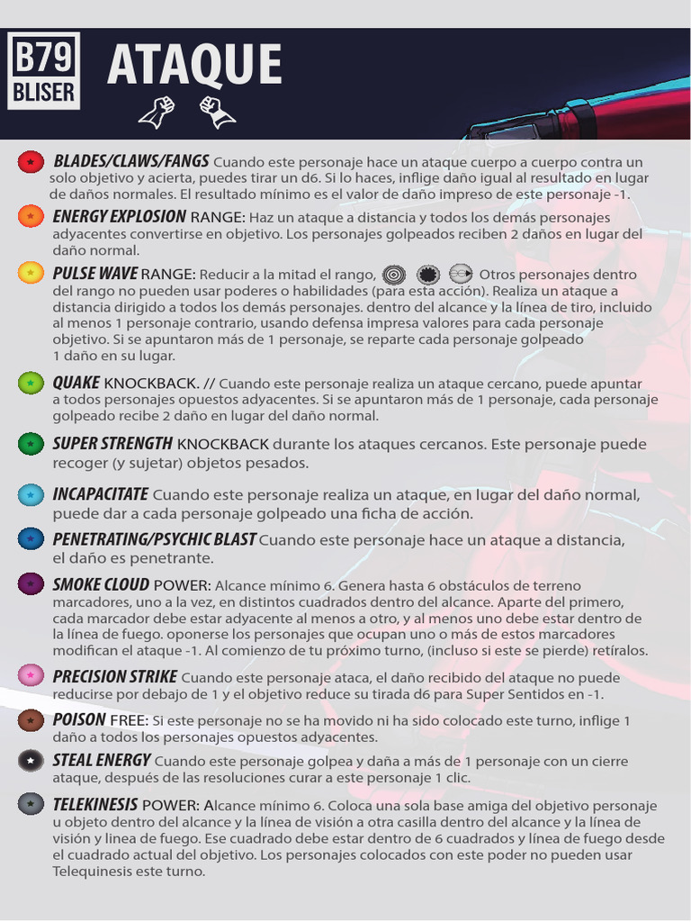 Poderes Heroclix 2021 2 | PDF