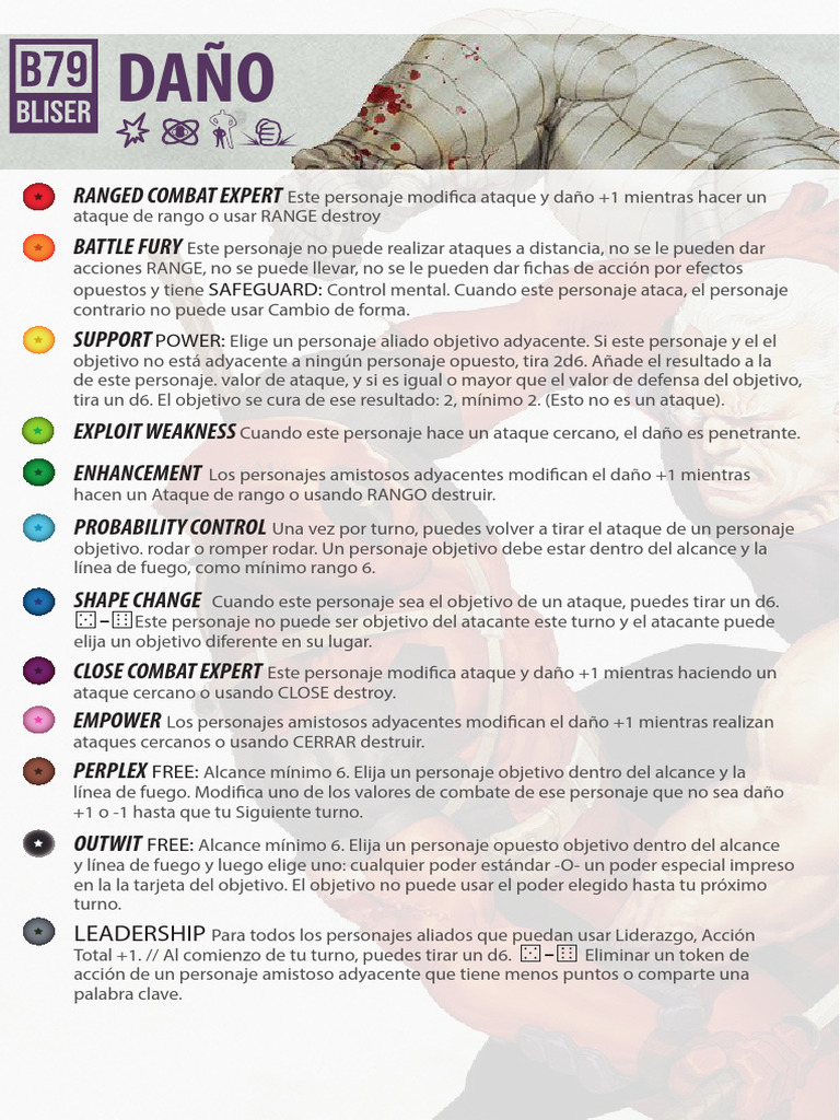 Poderes Heroclix 2021 4 | PDF