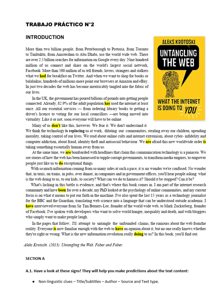 Trabajo Práctico N 2 CI1 PSi 2024 | PDF