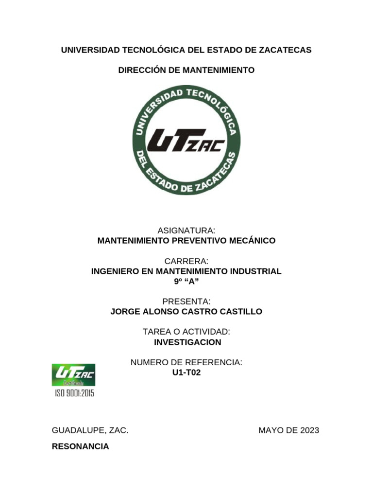 U1-T02-MPd-9A-CASTRO-JAC | PDF | Transformada rápida de Fourier | Muestreo (procesamiento de señal)