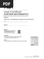 Maths Further Core Pure 2 | PDF