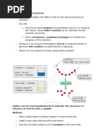 AQA GCSE Biology: Enzyme pH Practical | PDF | Ph | Enzyme