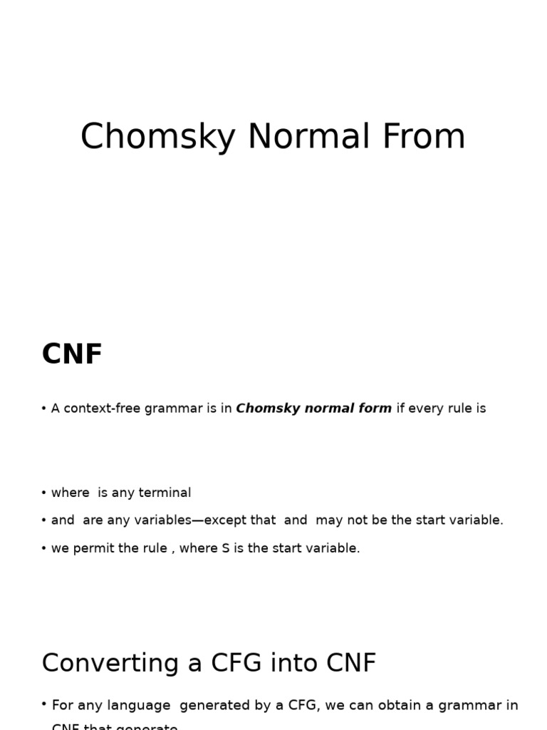 Lecture 09 CNF and DFA Minimization | PDF | Algorithms | Computer ...