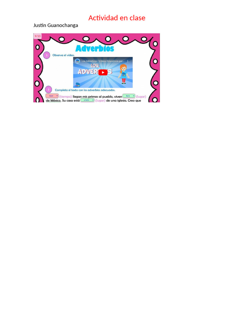 Actividad en Clase | PDF