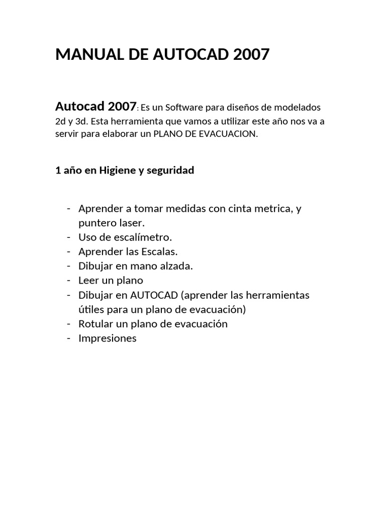 Manual de Autocad | PDF