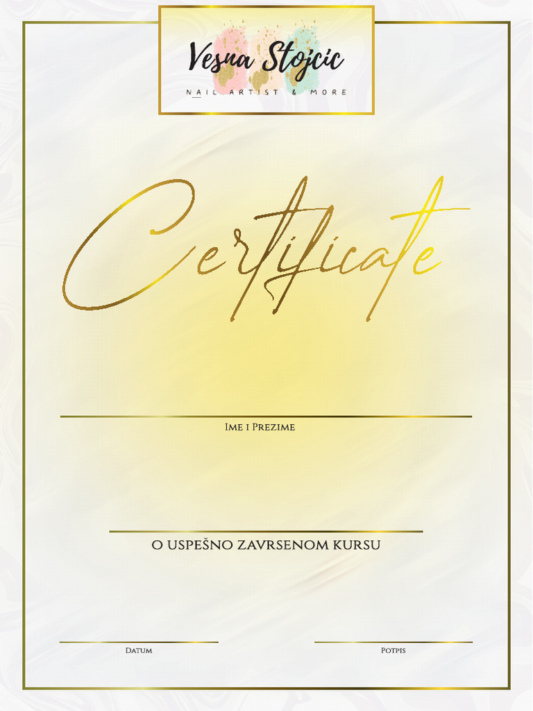 certifikat | PDF