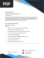 Microsoft 365 Plans Comparison Chart | PDF | Microsoft Office | Software