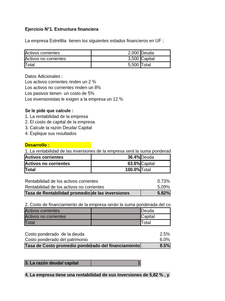 4 - Aea6947 - C2 - Guia de Ejercicios Resueltos | PDF | Compartir (Finanzas) | Interés