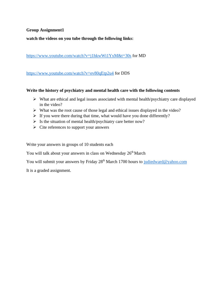 PF 300 Group Assignment1 | PDF