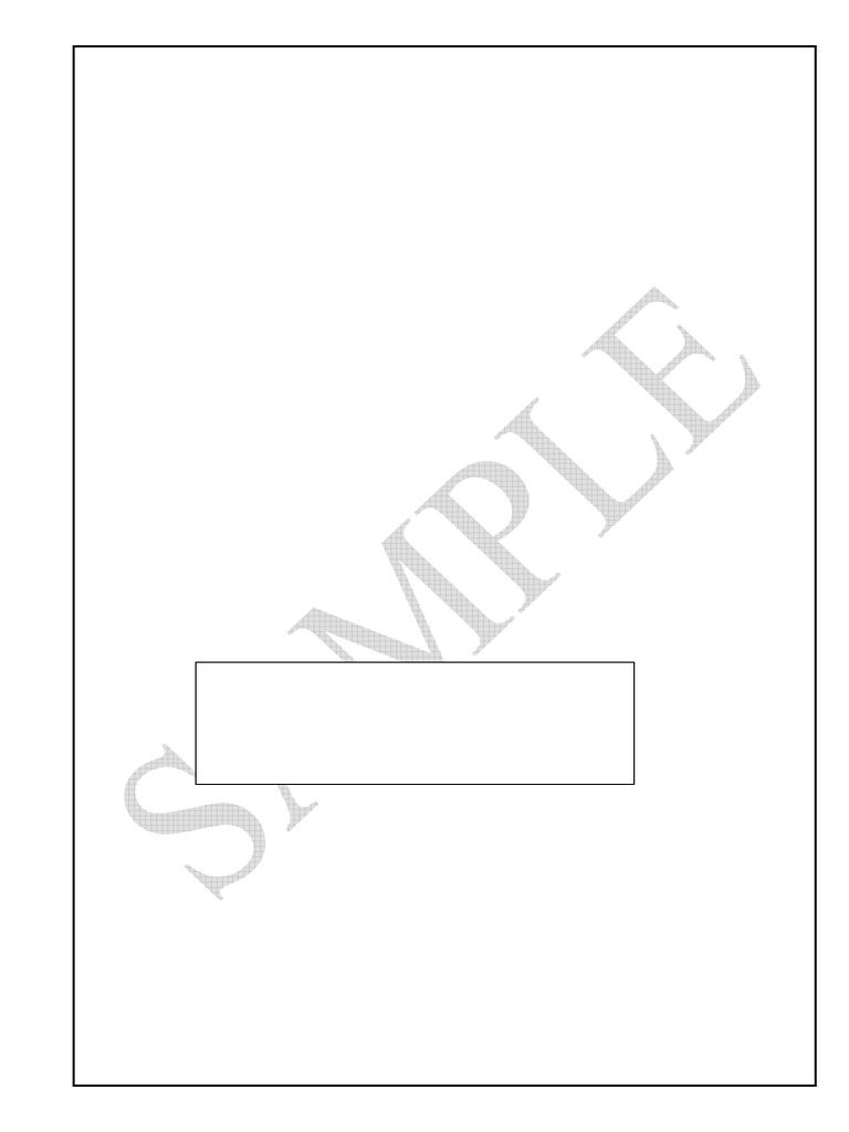 SSC-II_COMPUTER SCIENCE SAMPLE PRACTICAL | PDF