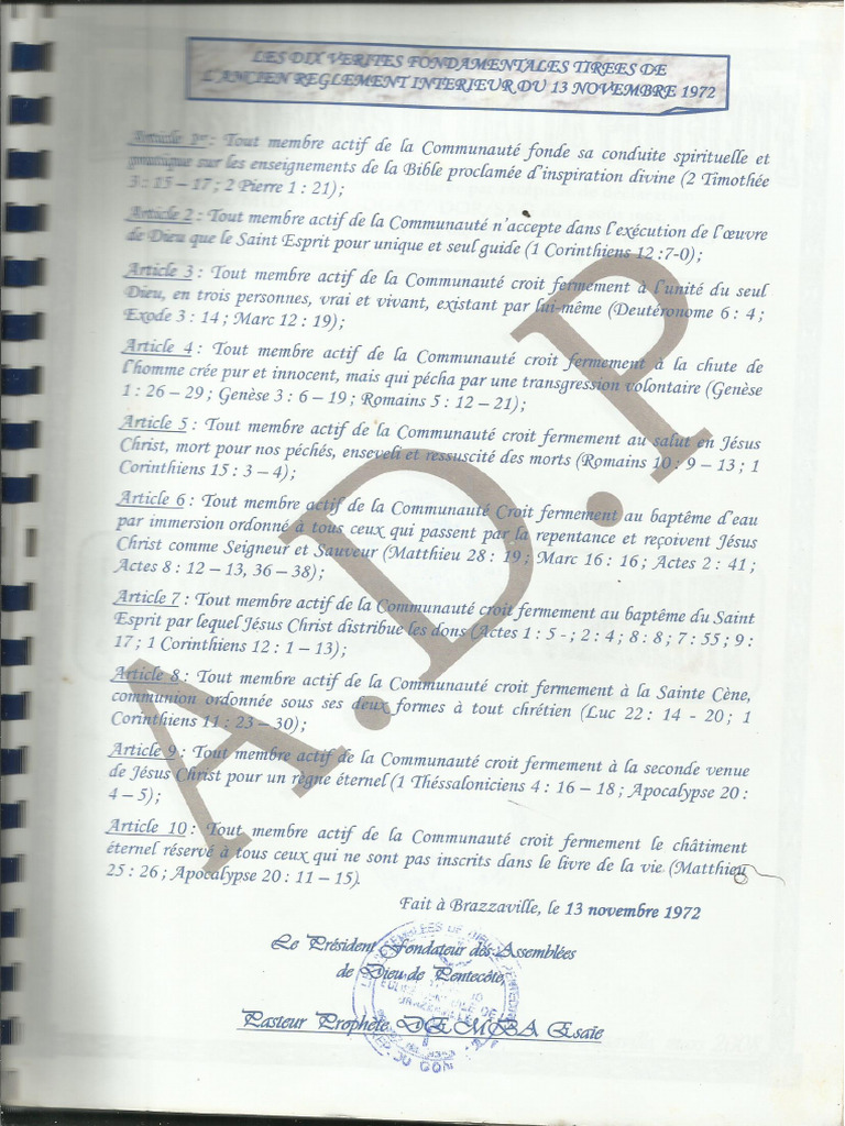 Les Dix Verité Des ADP | PDF