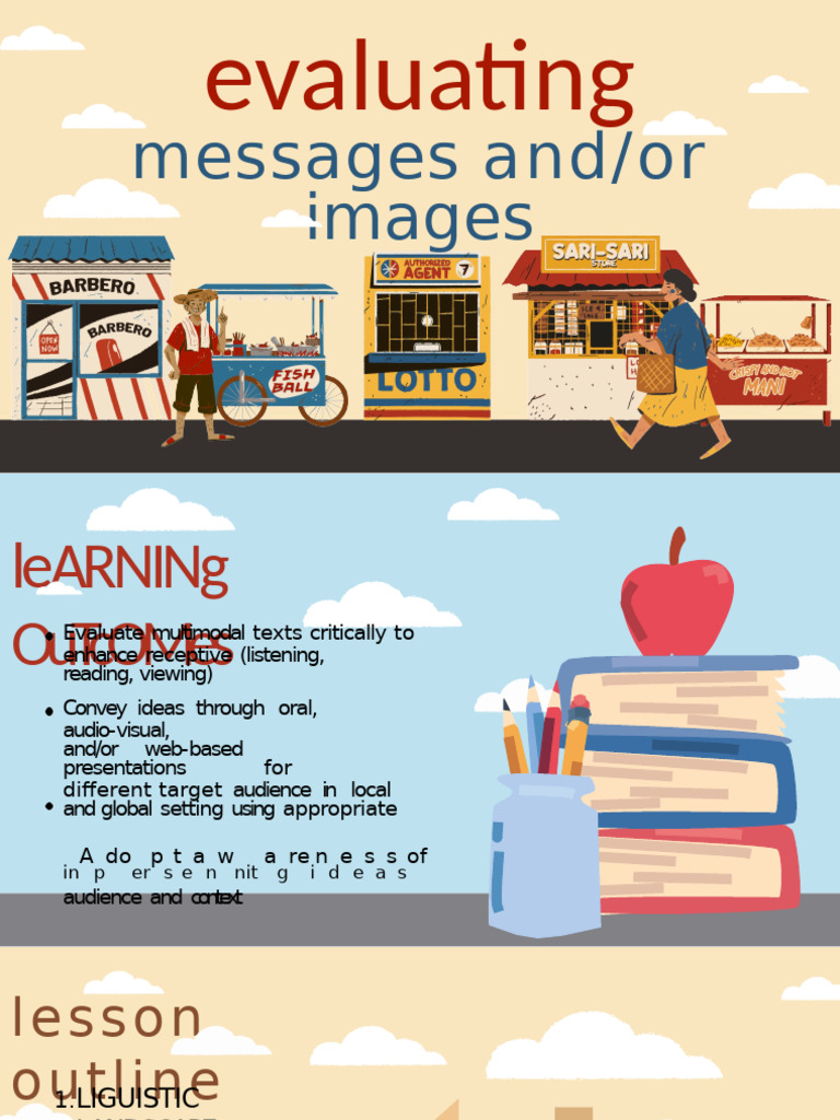 Group 1. Evaluating Messages and or Images Compressed | PDF | Human Communication | Communication