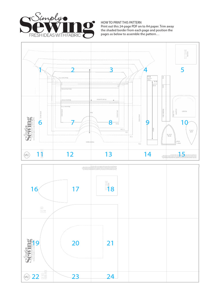 Simply Sewing Patterns Issue 41 1 92e9f35 | PDF | Copyright ...