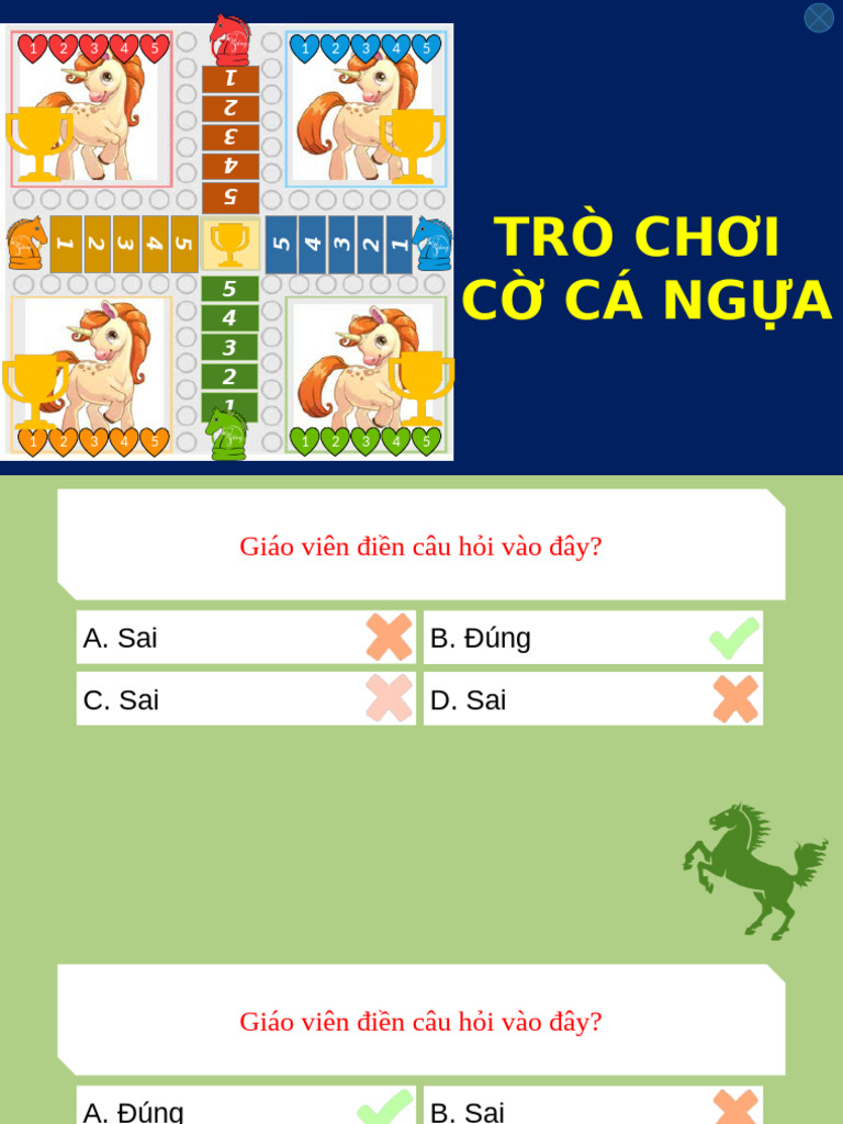 PowerPoint Tro Choi Co CA Ngua | PDF