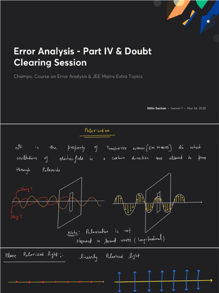 Polarisation Diffraction | PDF