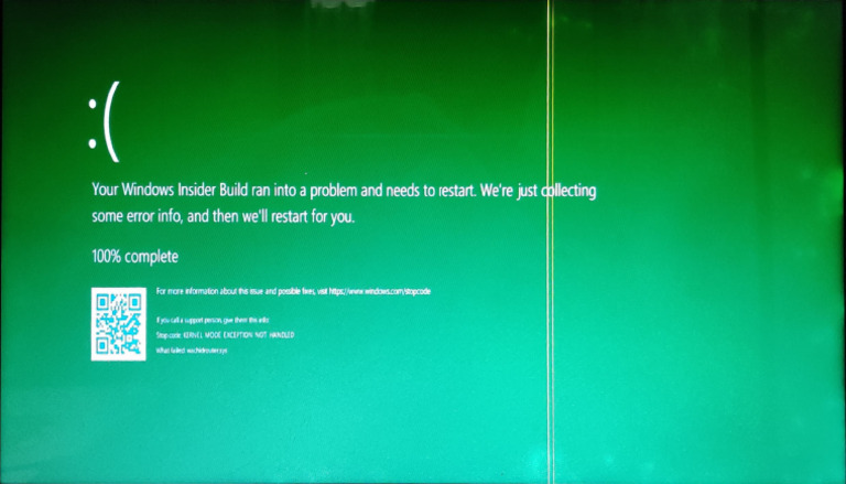 Kernel Mode Exception Not Handled | PDF