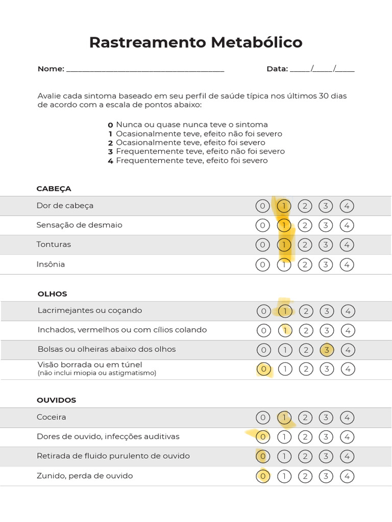 Rastreamento Consultorio | PDF | Especialidades médicas | Medicina Clínica