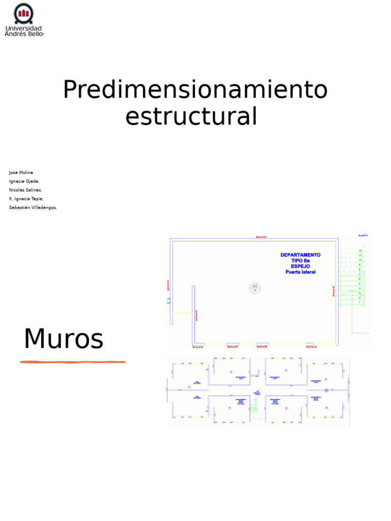 Predimensionamiento Estructural | PDF